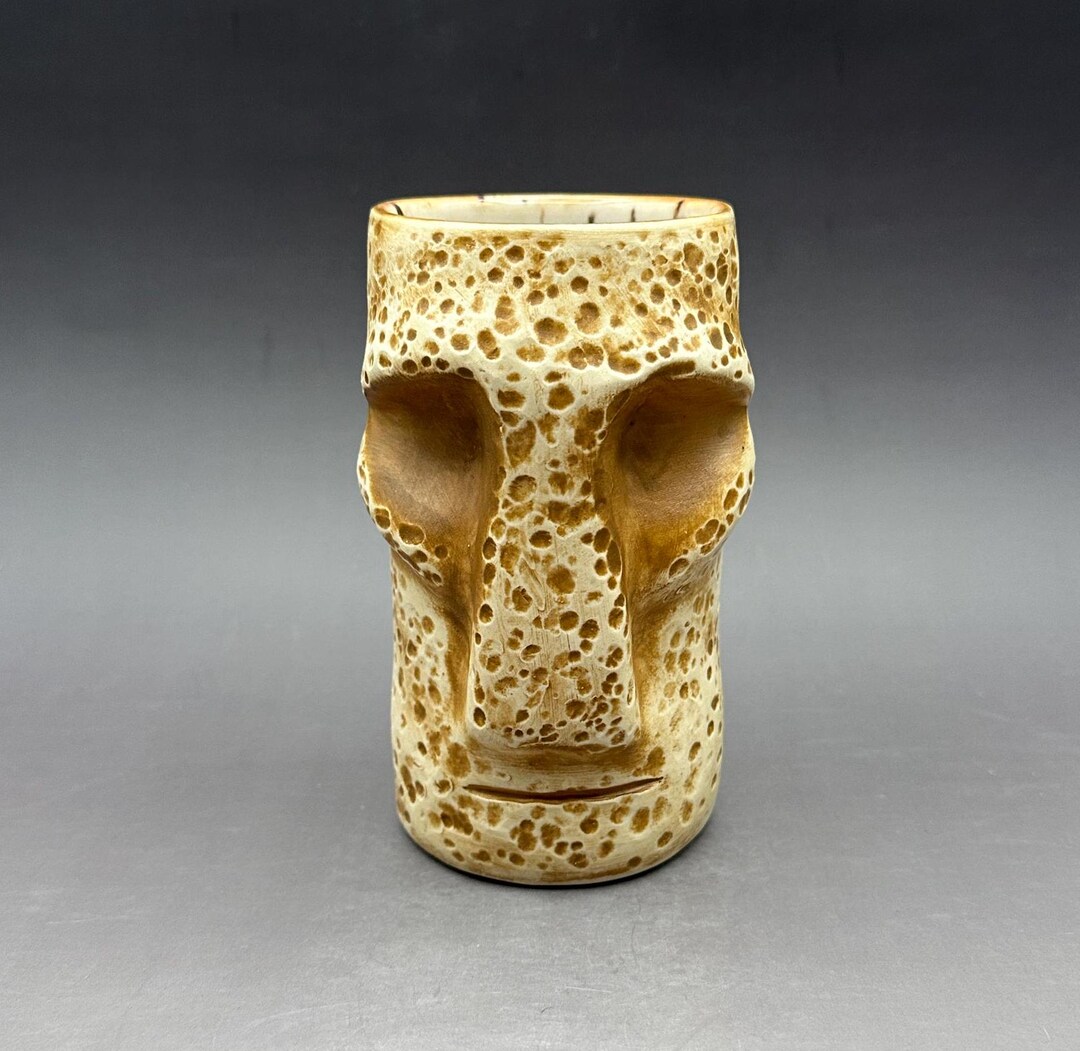 Silent Moai Tiki Mug (handmade) - Etsy