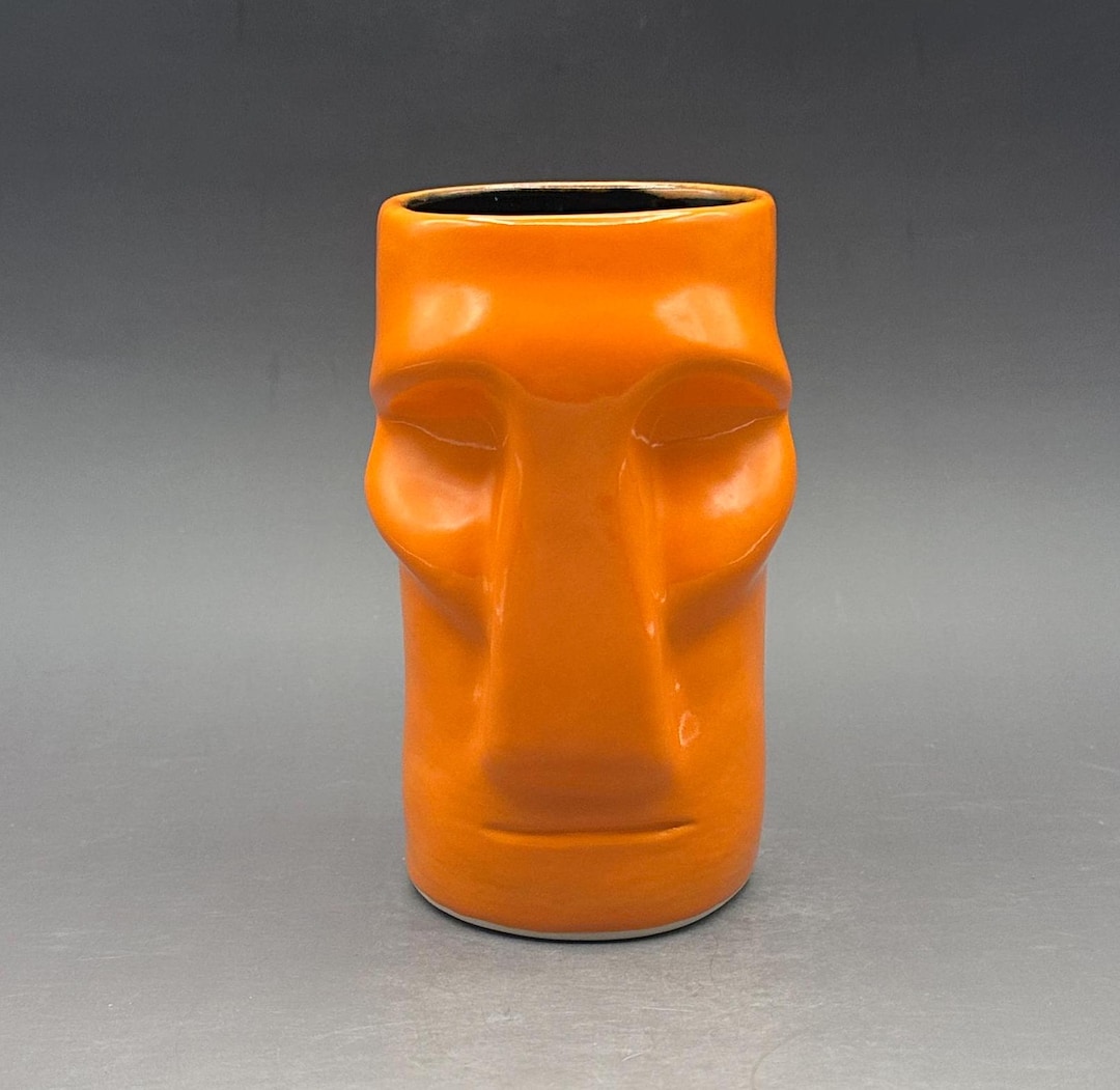 Silent Moai Tiki Mug (handmade) - Etsy