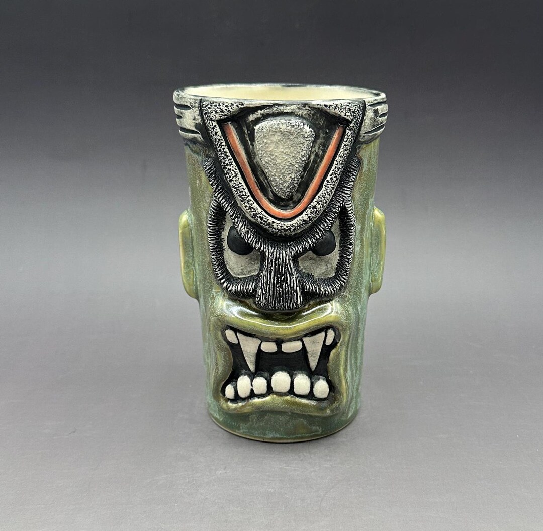 Fanged Island Savage Tiki Mug (handmade) - Etsy