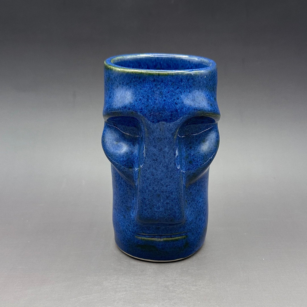 Silent Moai Tiki Mug (handmade) - Etsy