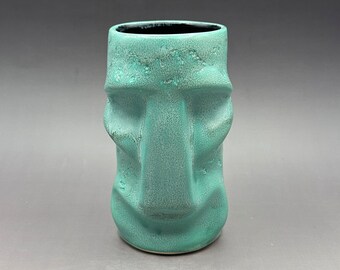Moai Stone Lava Tiki Mug / Tiki Mug / Unique Handmade Ceramic Mug ...