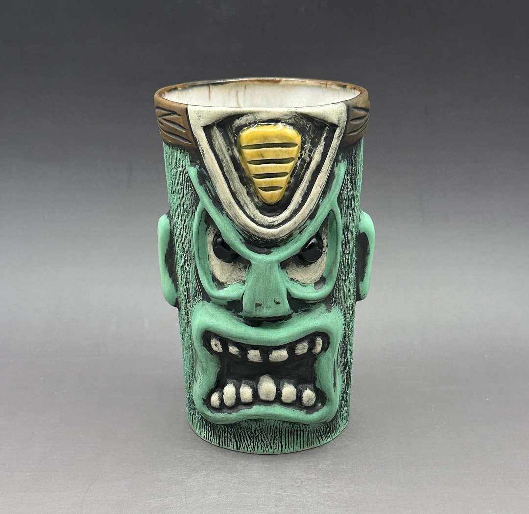 Island Savage Tiki Mug #2 (handmade) - Etsy
