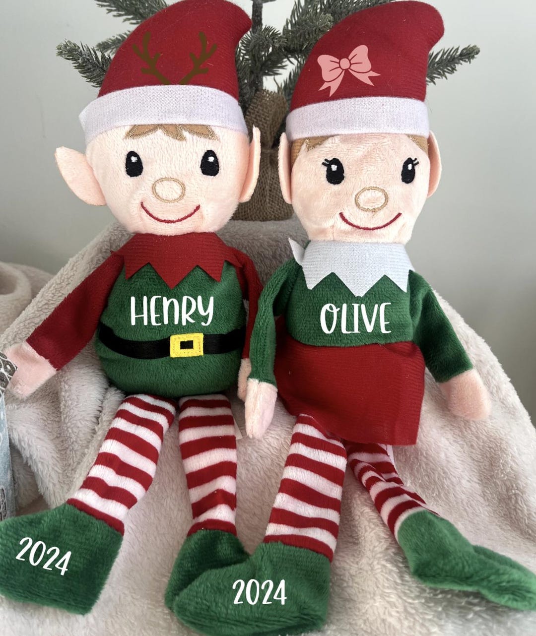 Personalized Christmas Elf, Christmas Gift for Kids, Girl Elf, Boy Elf ...