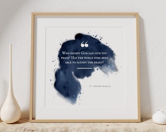 Watercolor Saint Print - Etsy