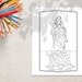 Printable Coloring Page "stella Maris" - Catholic Coloring Page ...