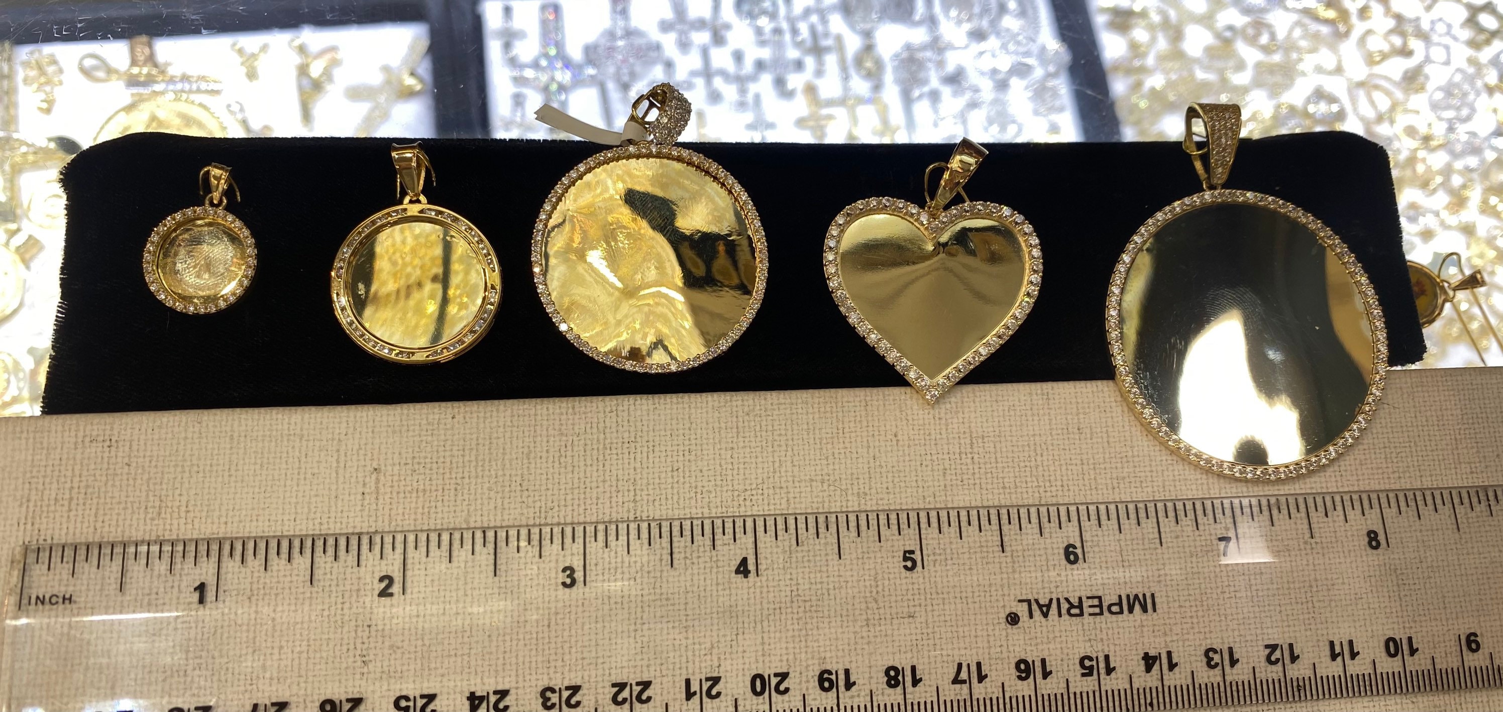 10k Gold Custom Photo Charms - Etsy