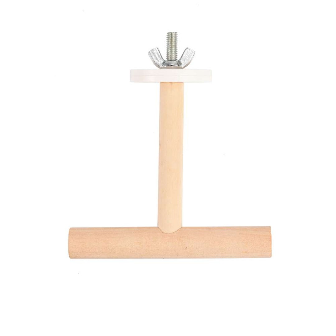 Small Wooden T Perch for Birds - Etsy