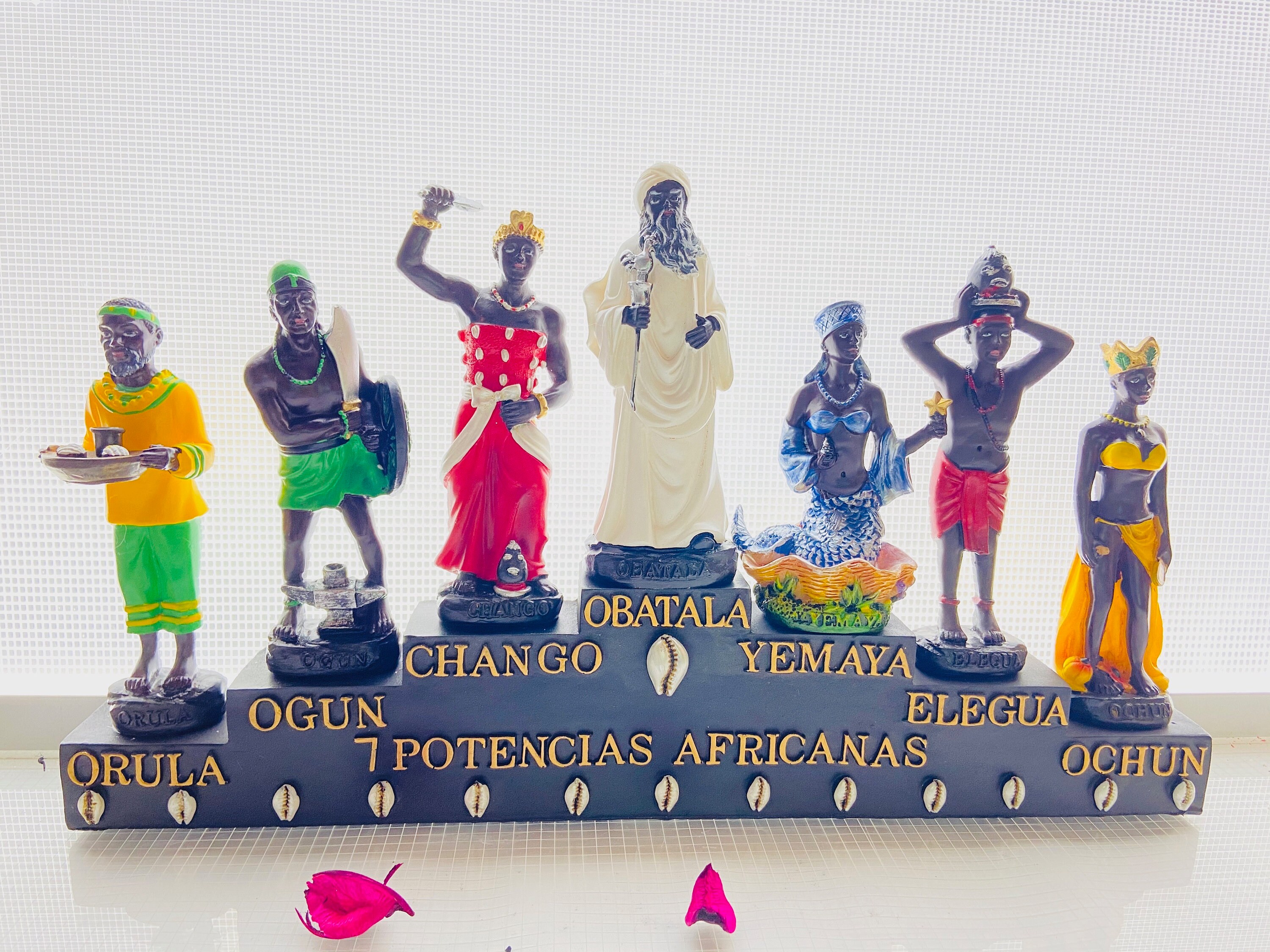 7 African Power Statue/7 Potencia Africana - Etsy