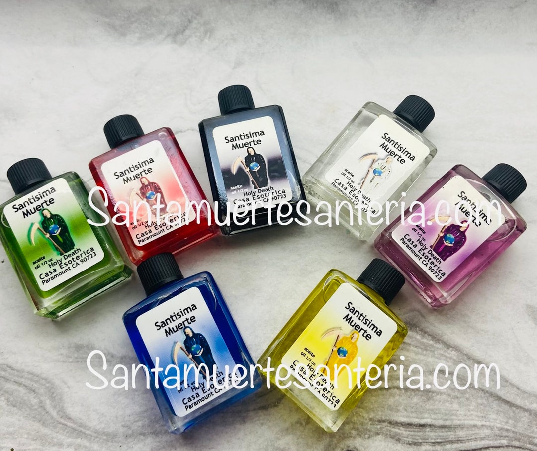 Holy Death Oils/aceites Santa Muerte - Etsy