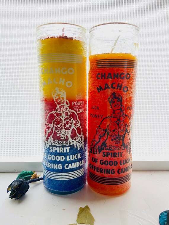 Chango Macho Prepared Candles Chango Macho Velas Preparadas | Etsy
