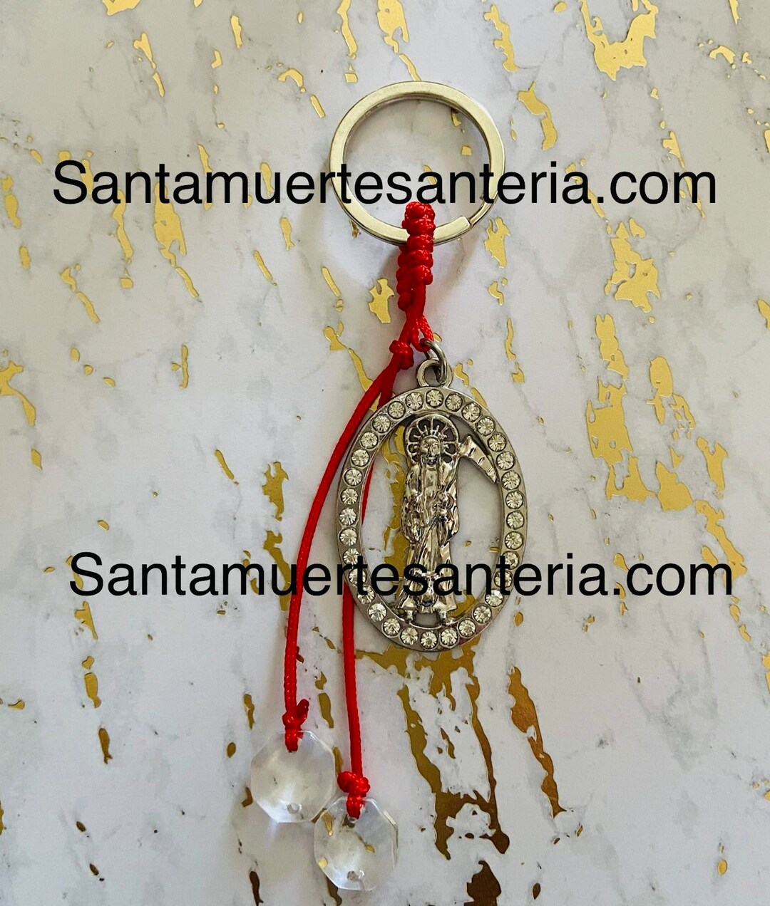 Holy Death Keychain/llavero Santa Muerte - Etsy