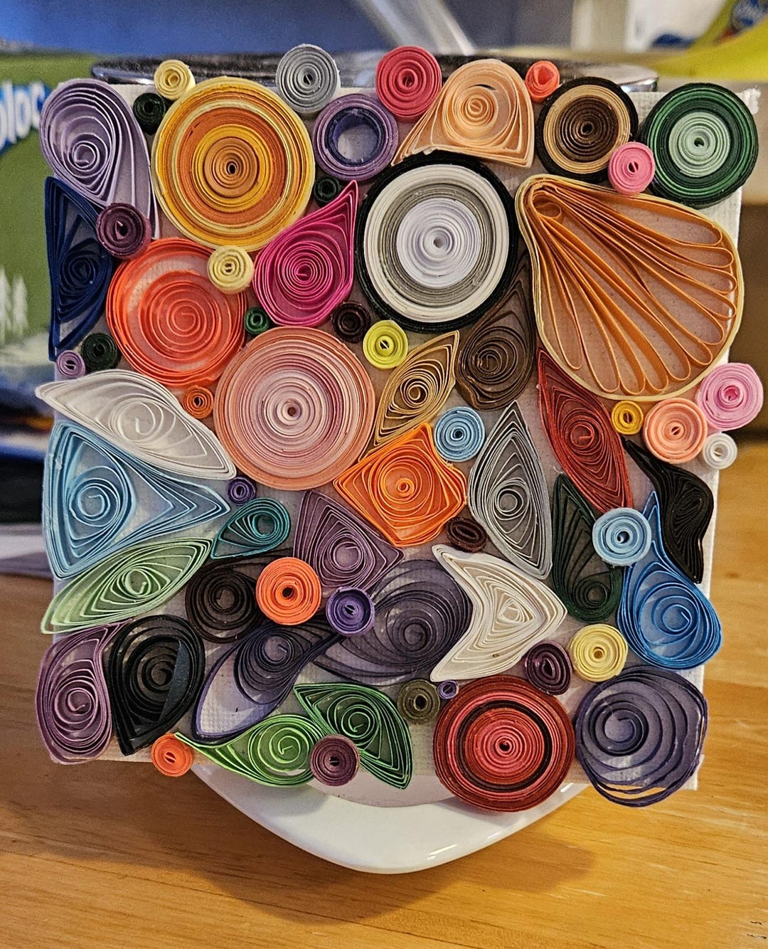 4x4 Paper Quilling Canvas- - Etsy