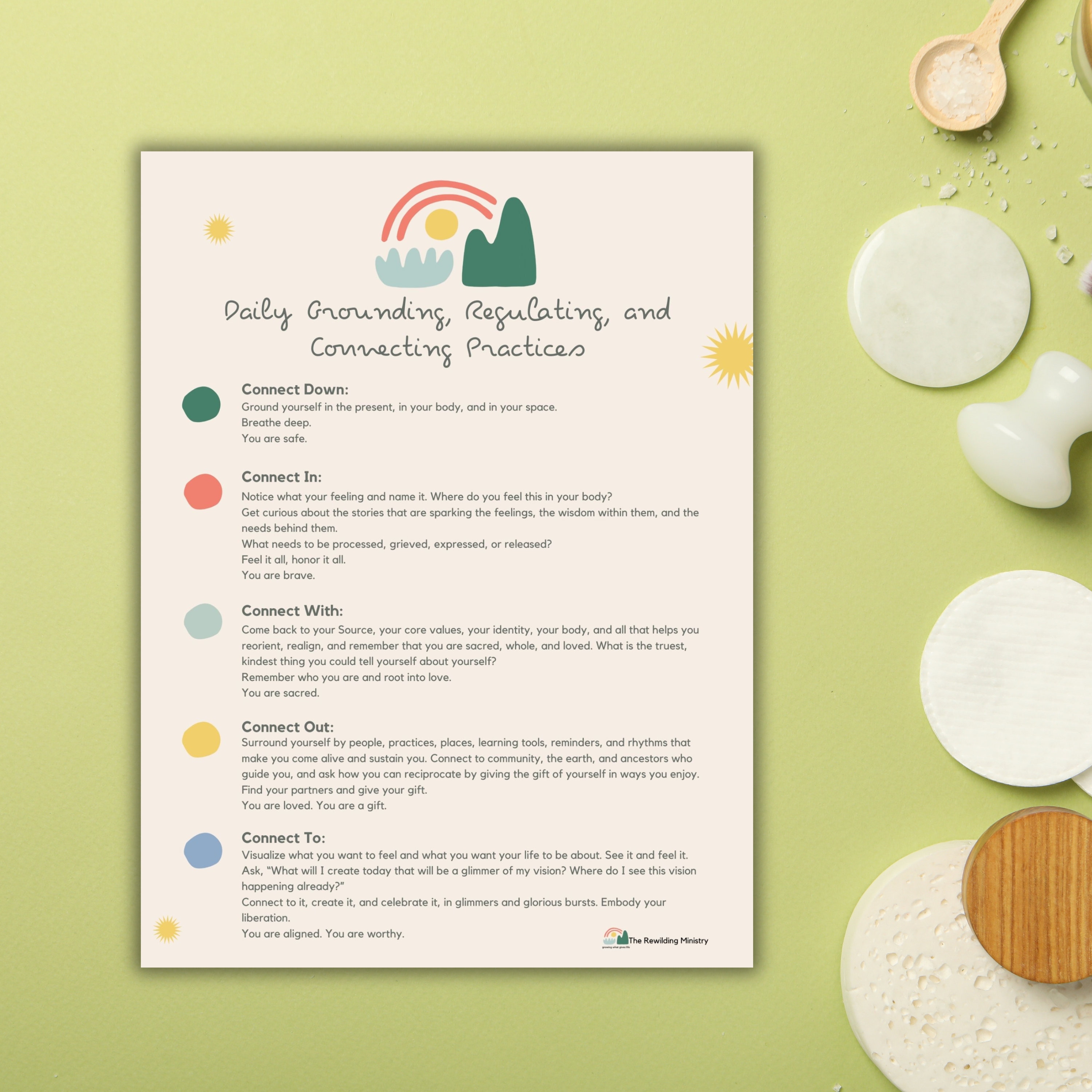 Daily Grounding, Regulating, and Connecting Practices for Mental Health ...