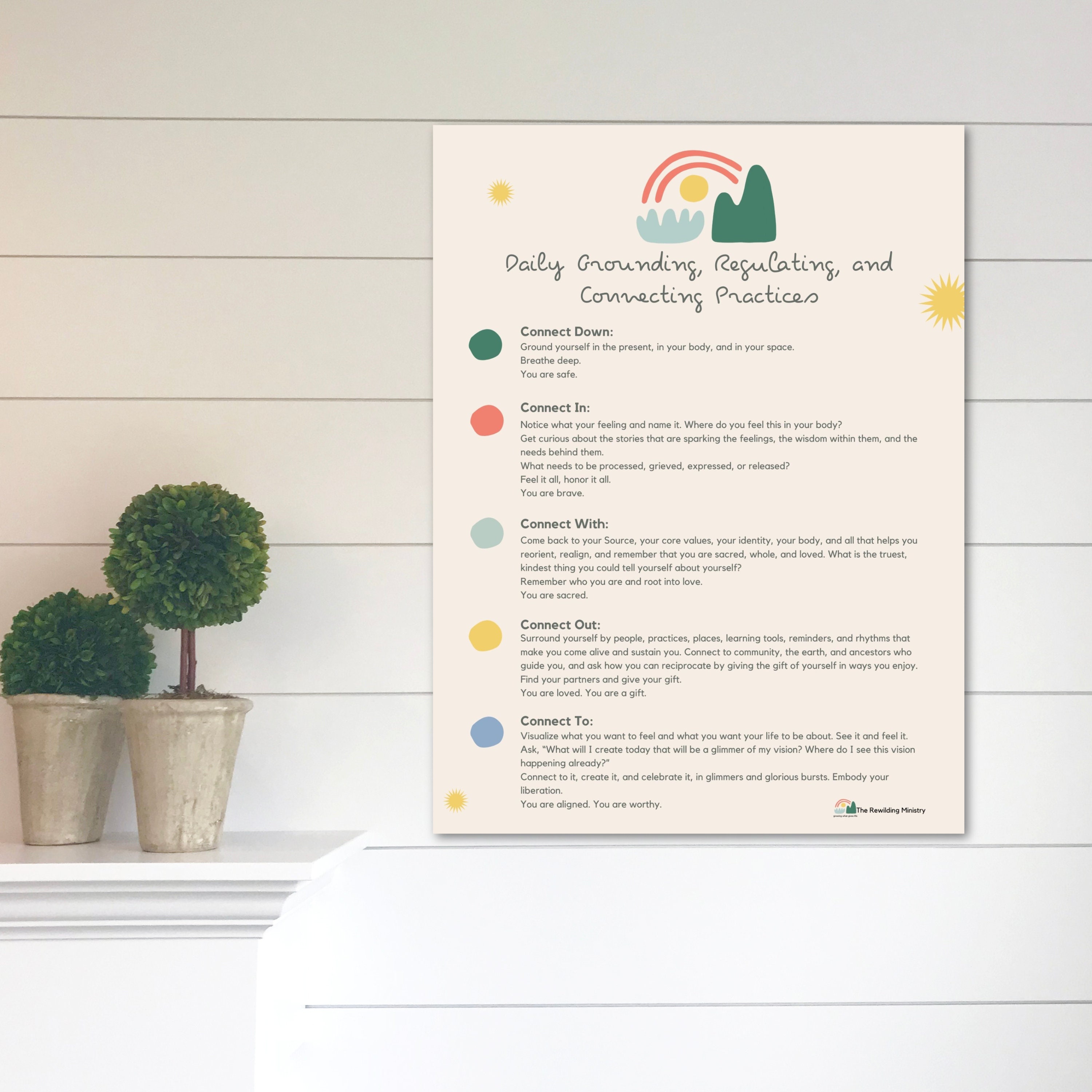 Daily Grounding, Regulating, and Connecting Practices for Mental Health ...