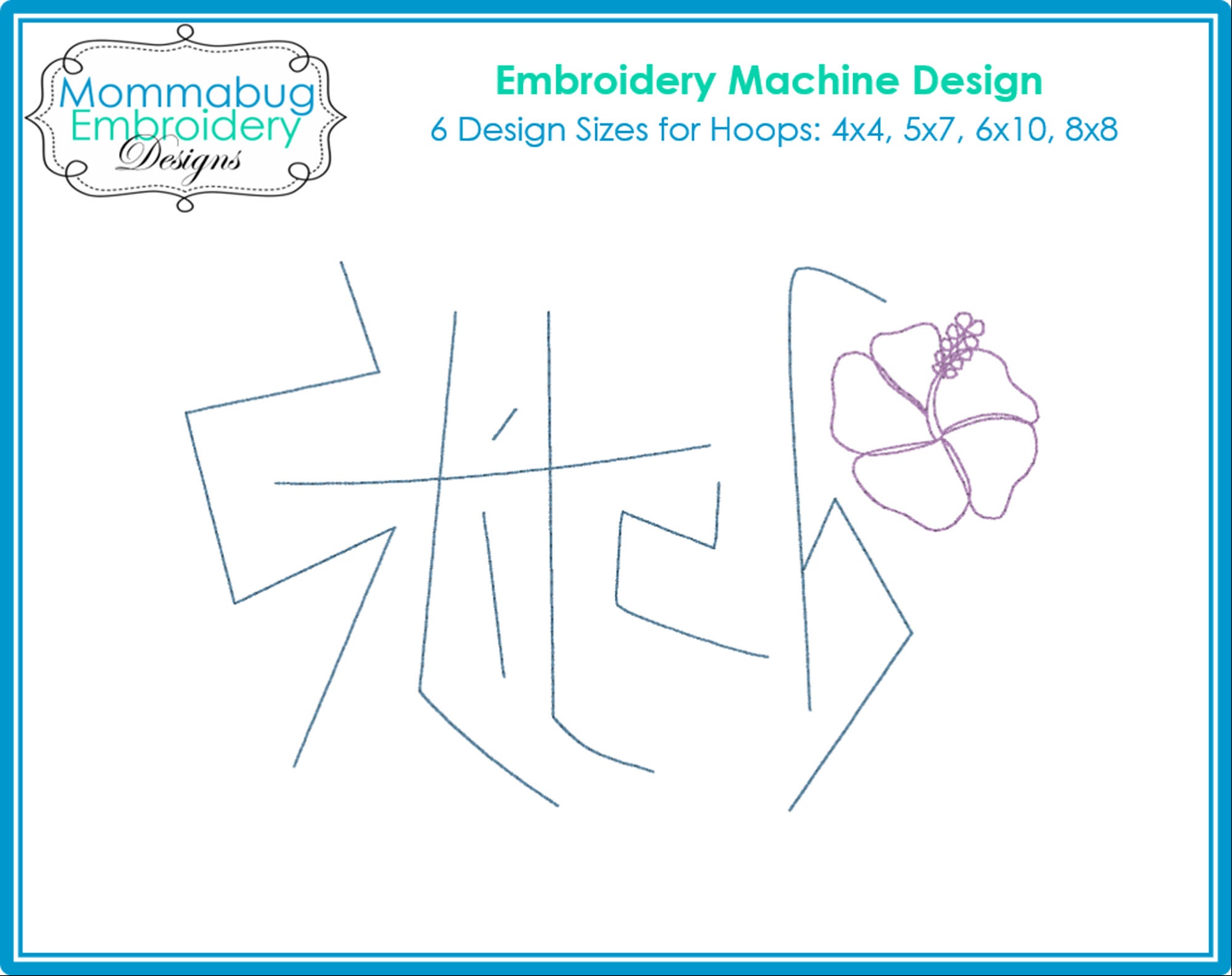 Stitch Playing Banjo Sketch and Signature DIGITAL Embroidery Machine ...