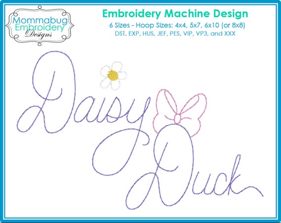 Donald Duck Signature Disney