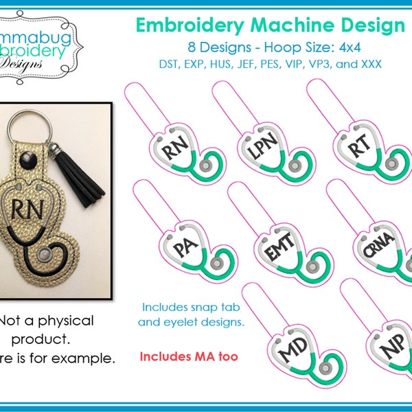 Medical Embroidery - Etsy