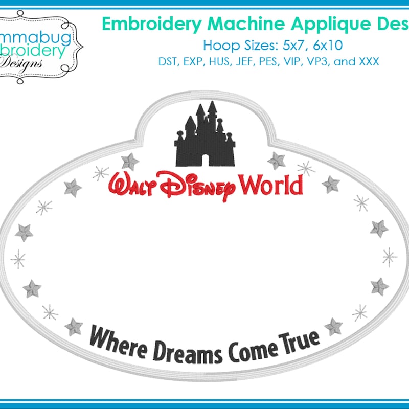 Castle Embroidery Bag - Etsy