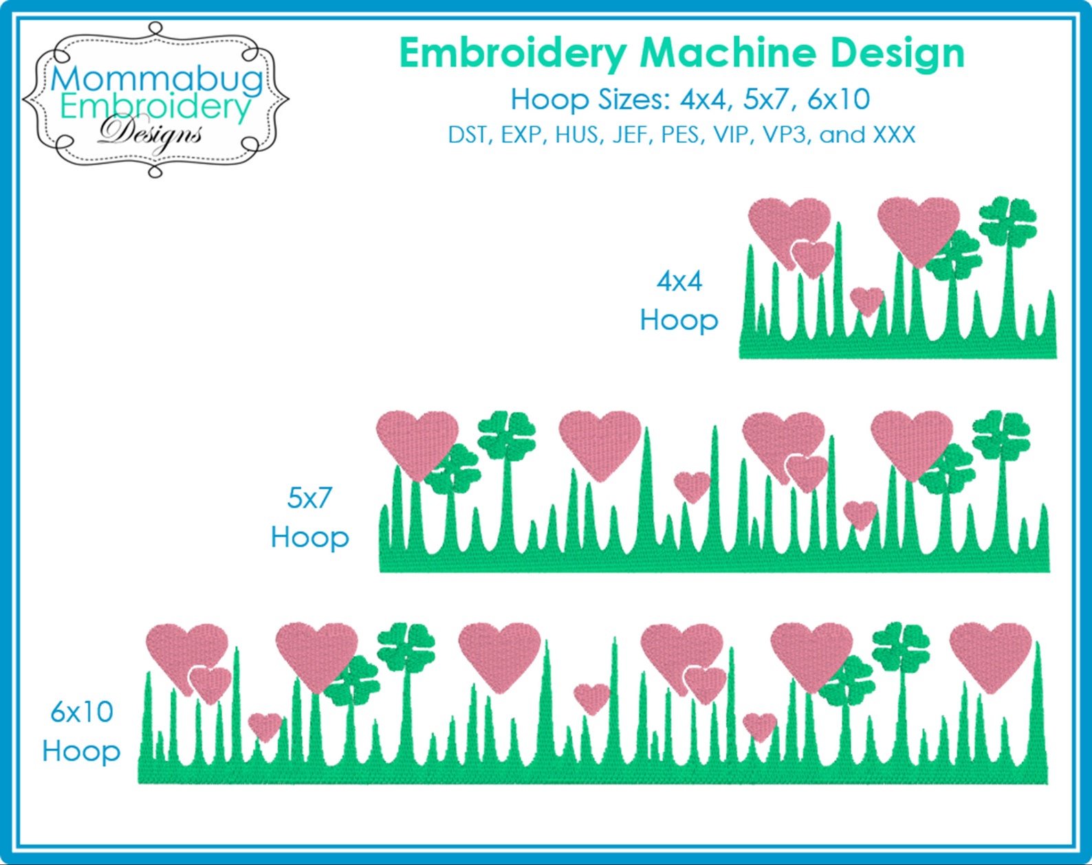 Pyrex Lucky in Love DIGITAL Embroidery Machine Design File - Etsy