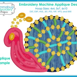 Electrical Parade Snail DIGITAL Embroidery Machine Design File - Etsy