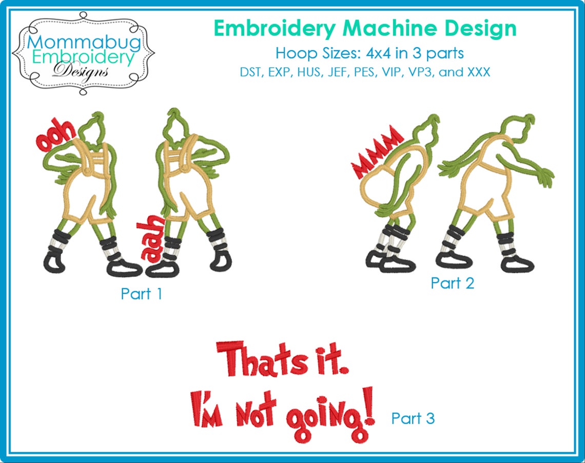 Grinch Nothing to Wear to Award Celebration That's It - Etsy