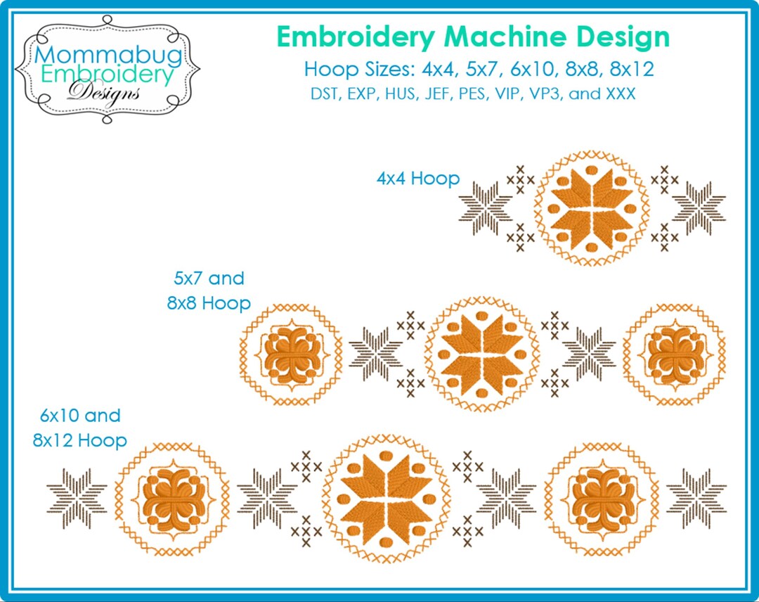 Pyrex Town and Country DIGITAL Embroidery Machine Design File - Etsy