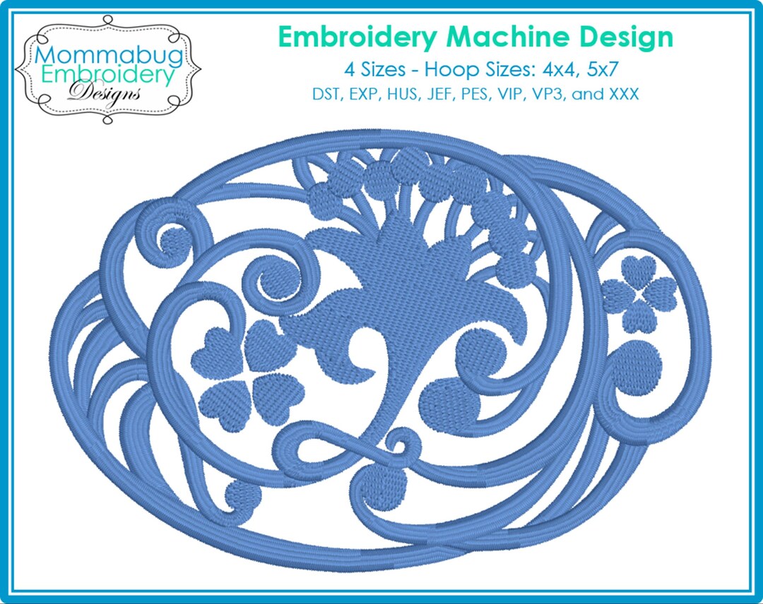 Pyrex Midnight Bloom Casserole Dish DIGITAL Embroidery Machine Design ...