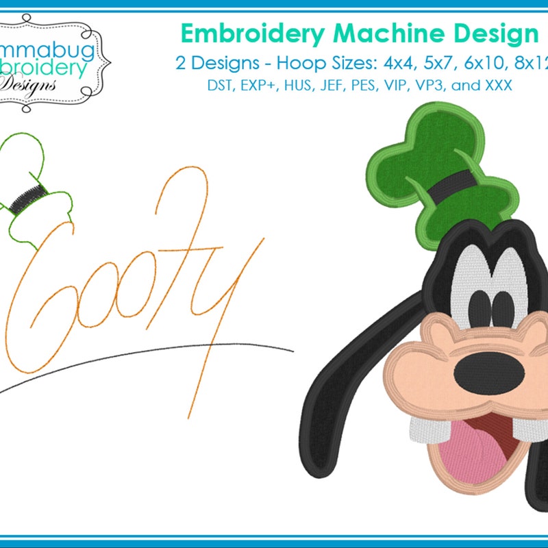 Goofy Outline - Etsy