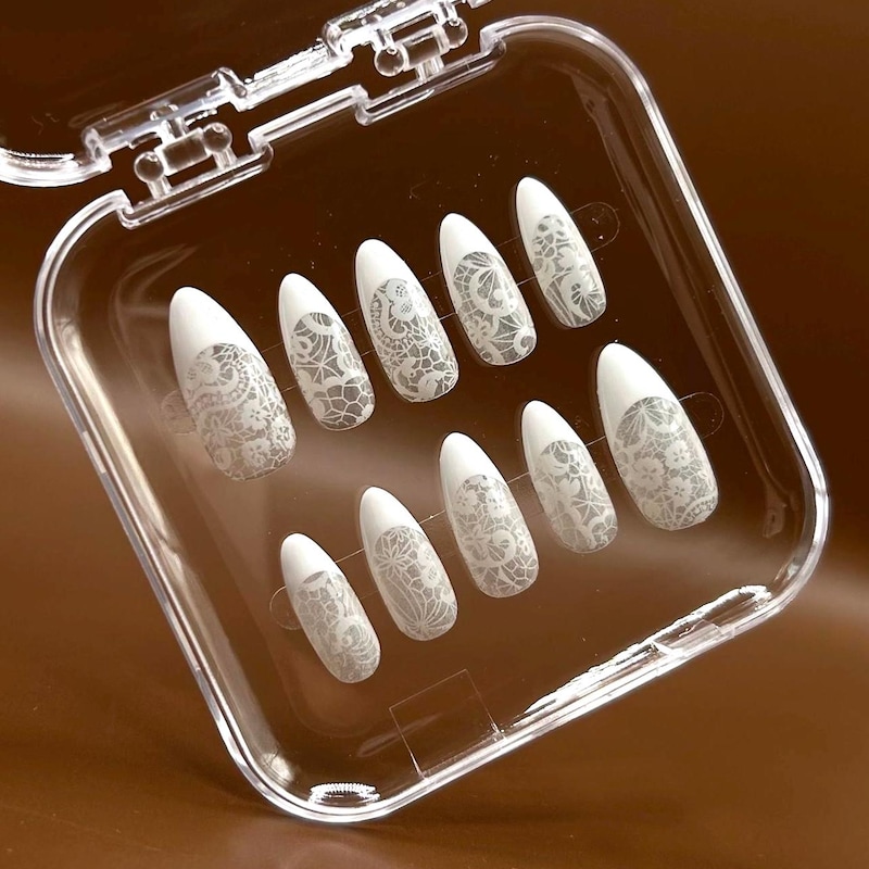 Lace French Tips - Etsy