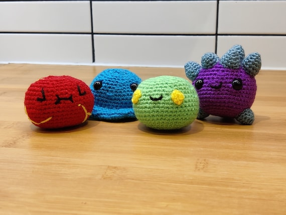 Indigo Quarry Slimes Crochet Pattern Bundle - Etsy