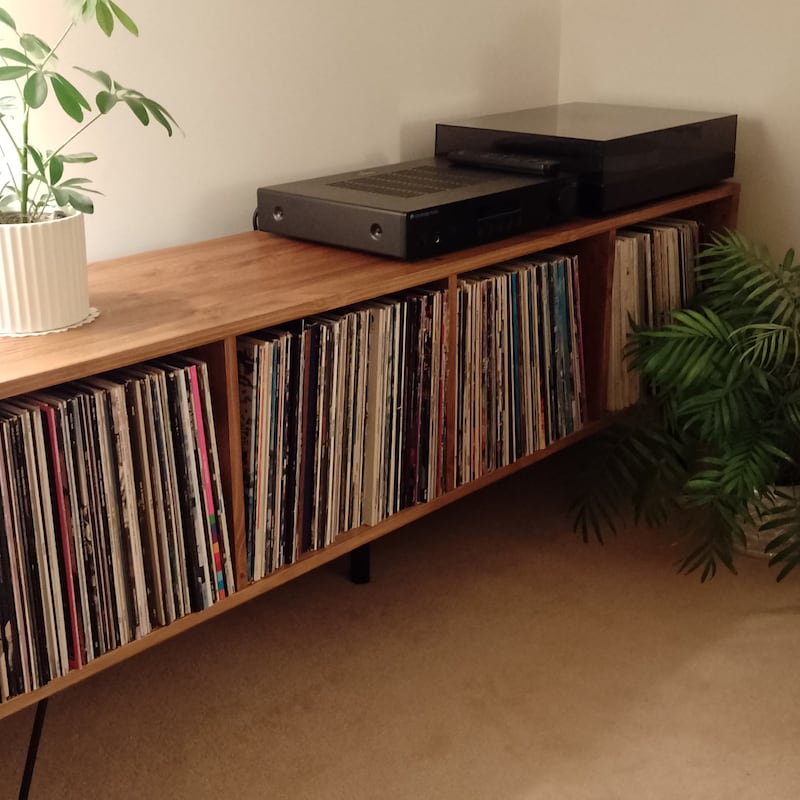 Record Storage Tv Unit - Etsy UK