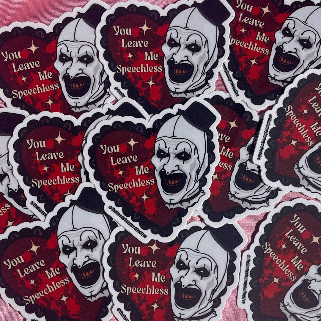 Art the Clown Terrifier Cute Horror Halloween Sticker - Etsy