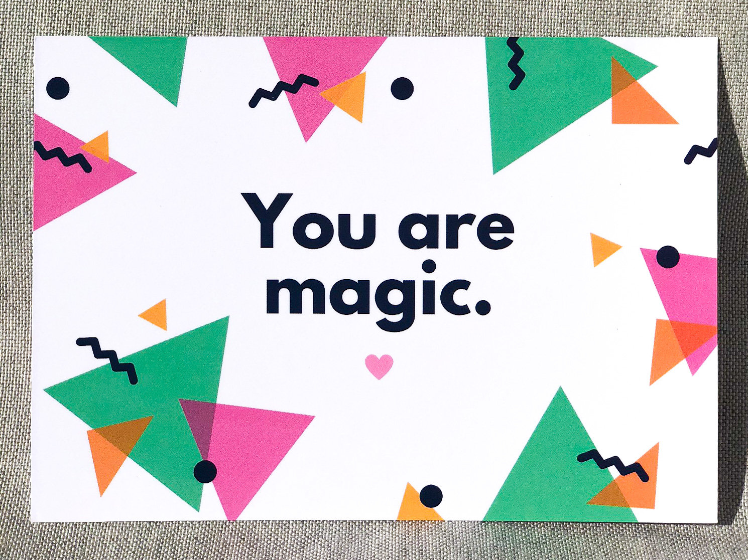 Pack of 5 Positive Postcards - Etsy UK