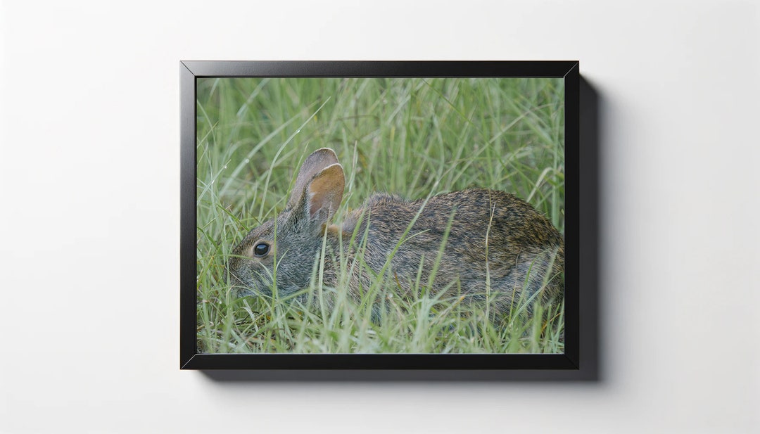 Rabbit Print | Rabbit Photo | Rabbit Wall Art | Rabbit Wall Decor ...