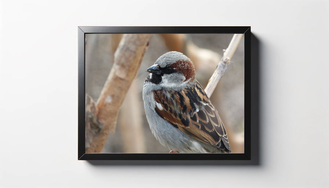 Sparrow Print | Sparrow Photo | Sparrow Wall Art | Sparrow Wall Decor ...