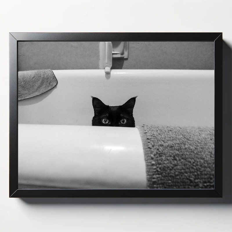 Cat Bathroom - Etsy