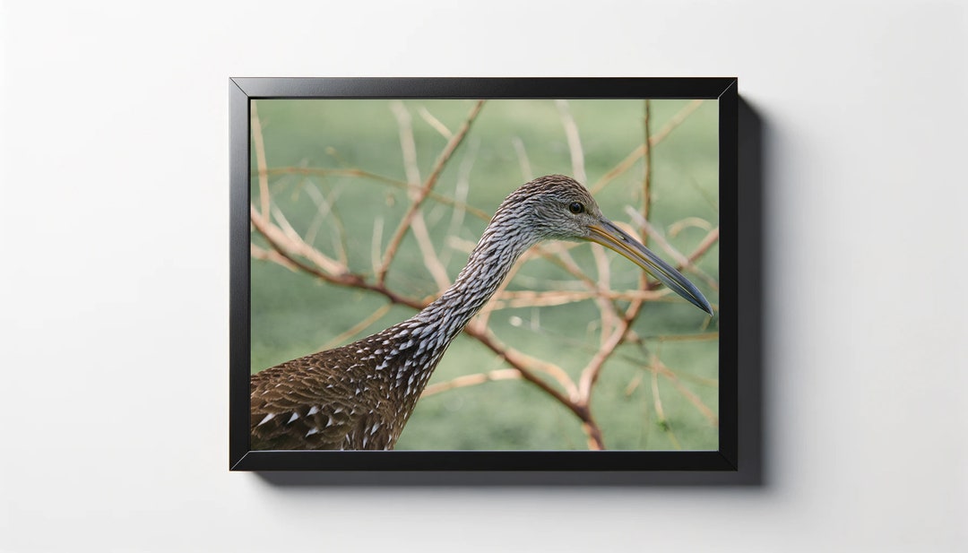 Limpkin Bird Side View Photo Print | Florida Wildlife Wall Art - Etsy