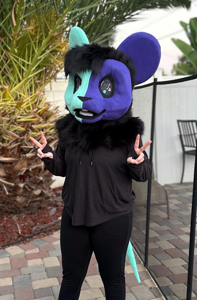 Arcade Mouse Fursuit - Head and Tail - Etsy