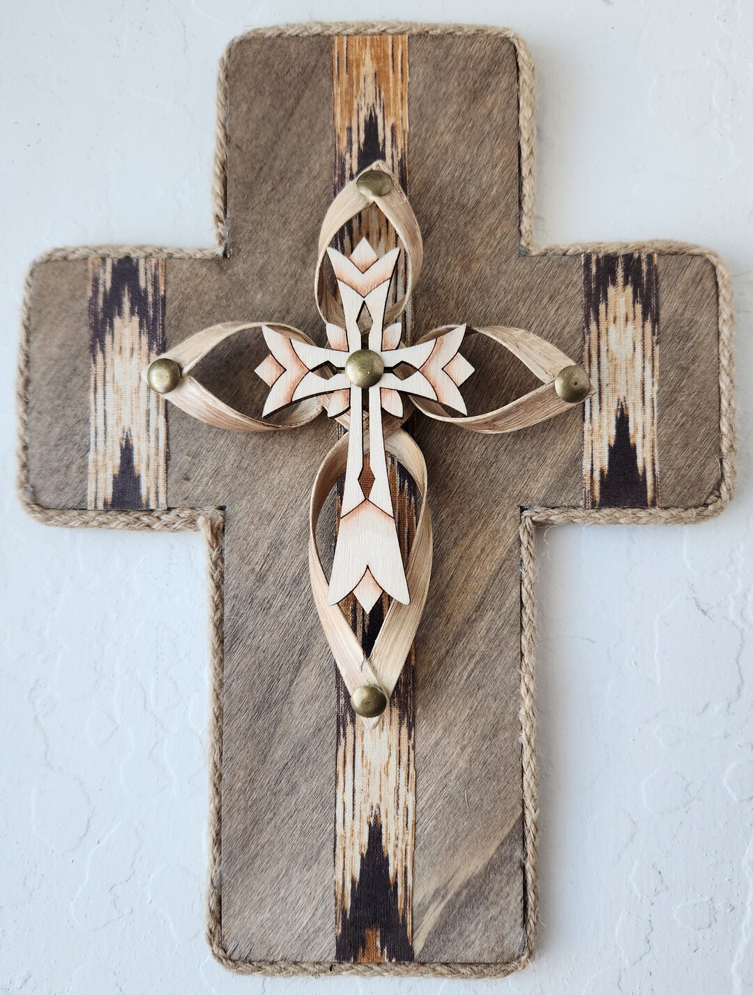 Medium Size Cross, Southwest Decor, Western Decor, Western Cross ...