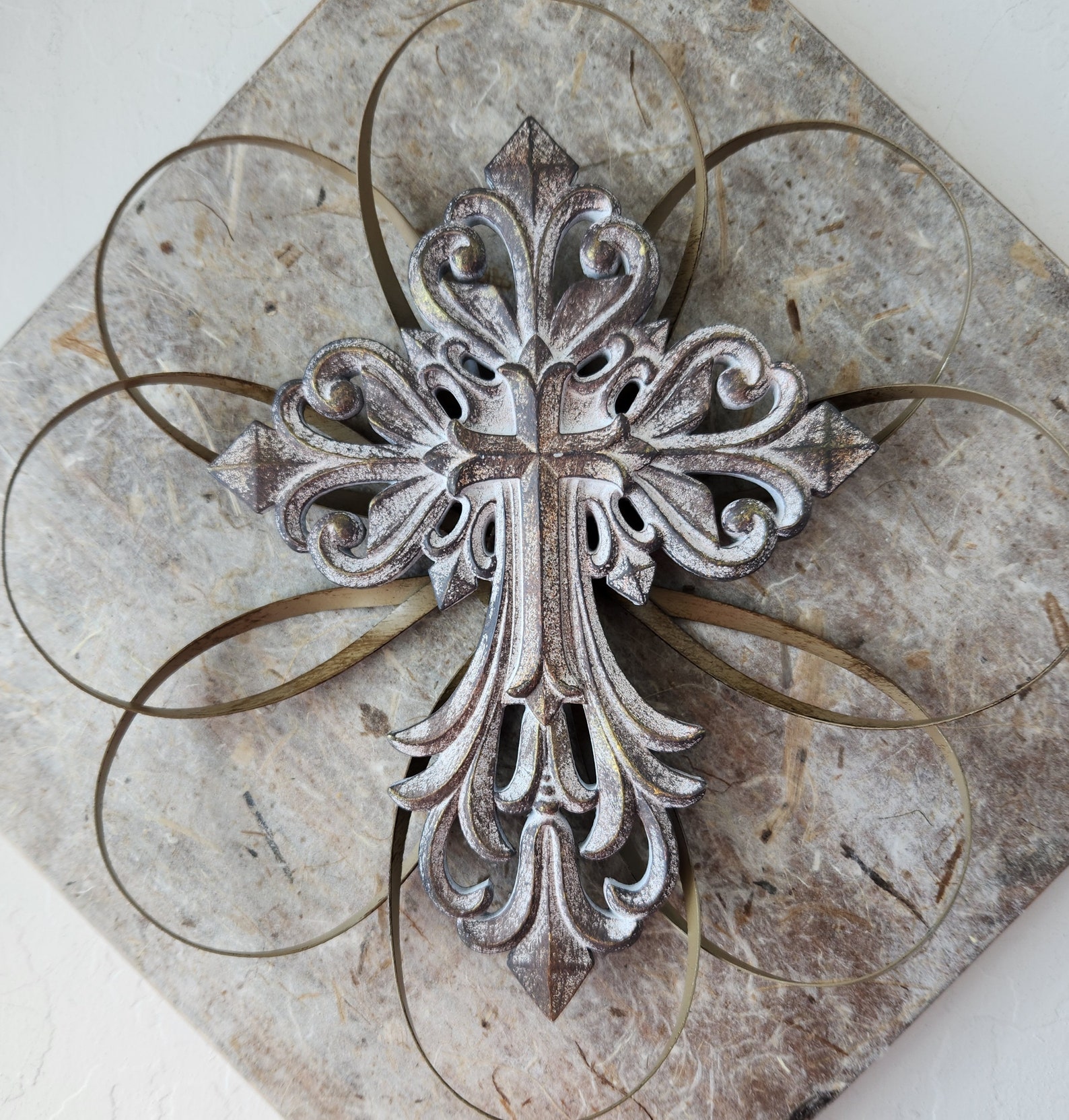Extra Large Cross, Italian Cross, Ornate Cross, Rustic Cross, Hanging ...