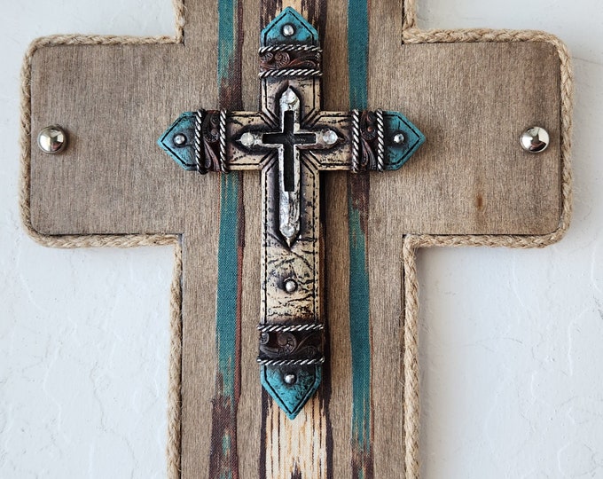 Southwest Cross, Cross Wall Hanging, Beautiful Wall Cross, Cross for ...