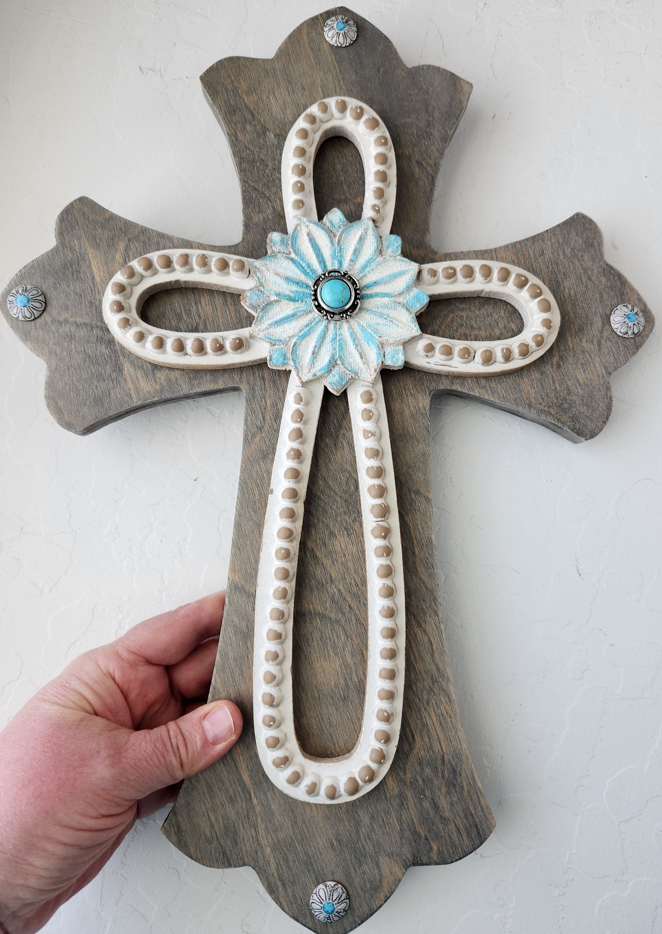 Extra Large Cross, Rustic Decor, Wall Hanging, Western Cross, Unique ...