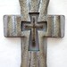 Medium Size Cross, Wall Cross, Cross Wall Hanging, Burlap Cross, Ribbon ...