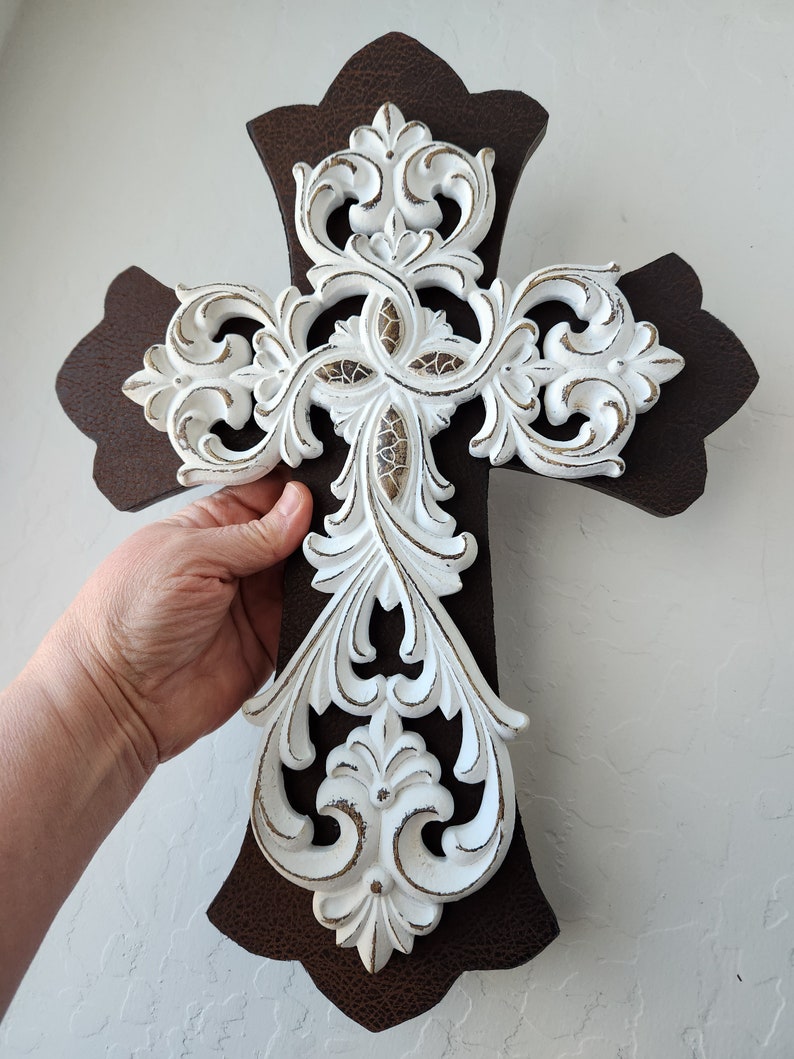 Extra Large Cross, Christian Gift, Catholic Gift, Cross Wall Hanging ...