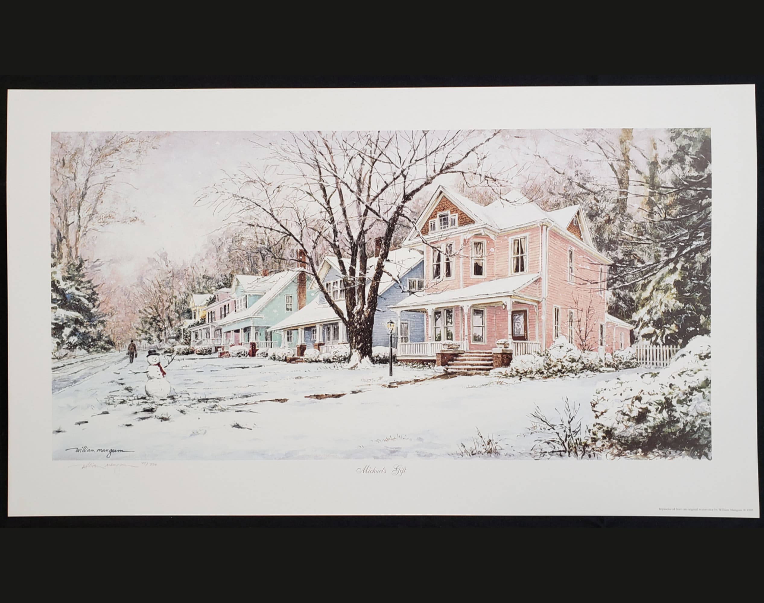 Wm Mangum, Michael's Gift, 1995 (signed Certified Print, 78/750) - Etsy