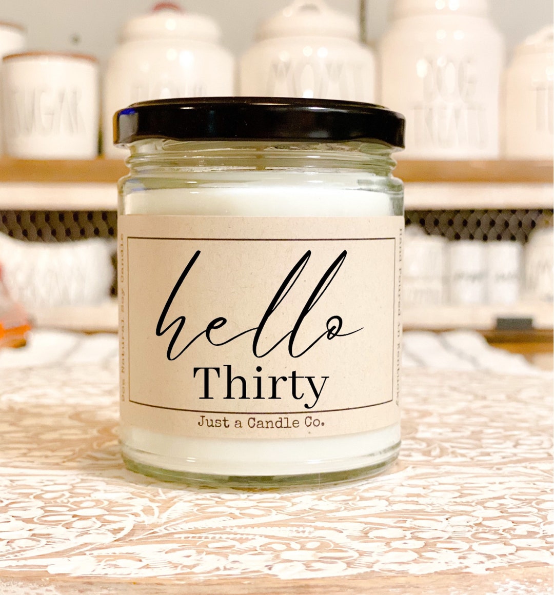 30th Birthday Candle, Look at You Turning 30, Funny Birthday Gift ...