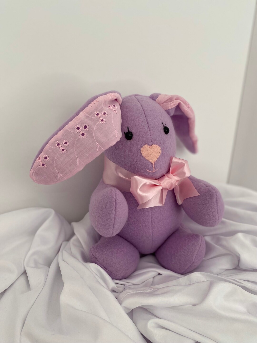 Lilly Stuffed Bunny Stuffed Animal Rabbit Toy Baby Gift - Etsy
