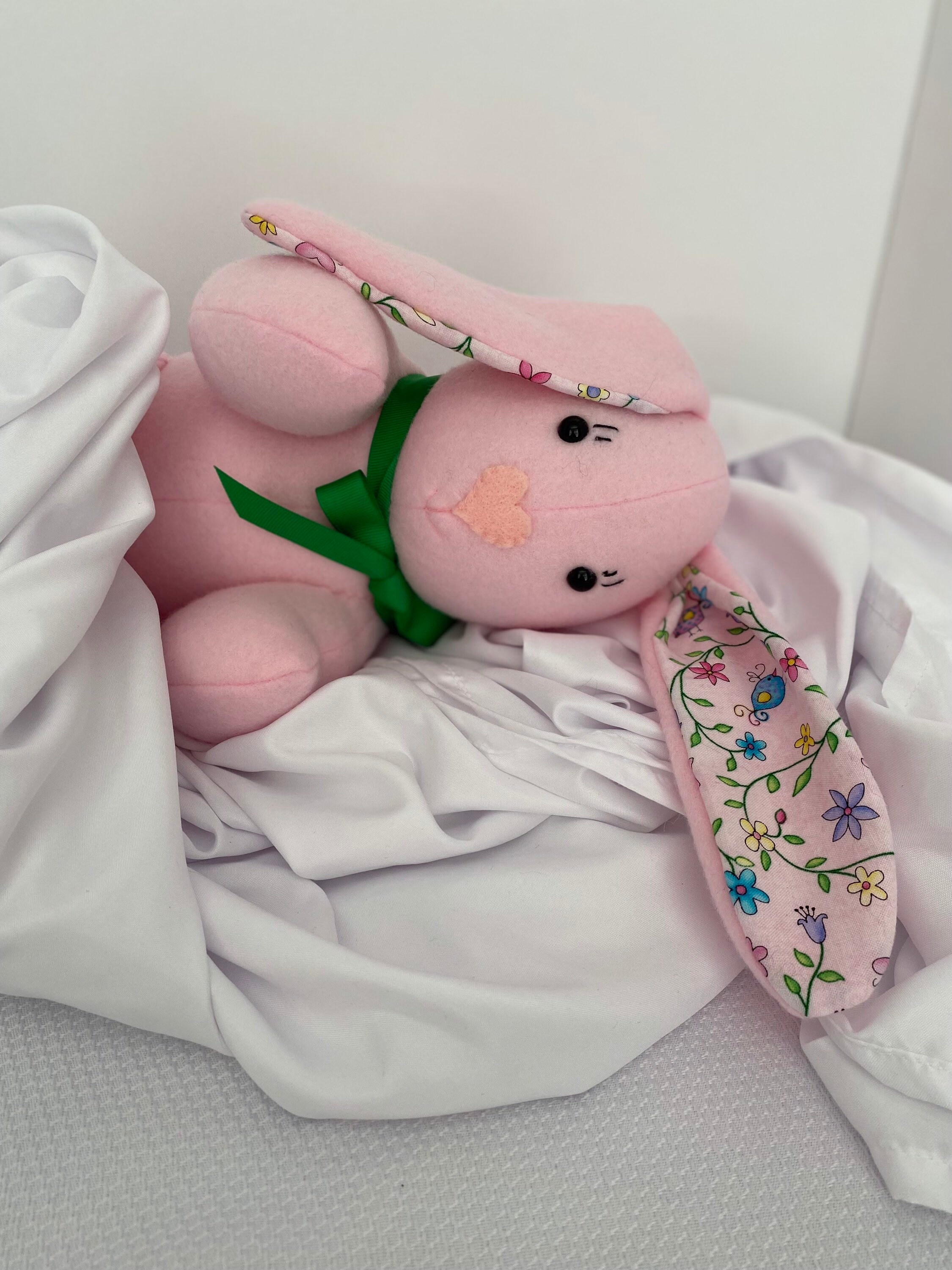 Penny Stuffed Bunny Stuffed Animal Rabbit Toy Baby Gift | Etsy