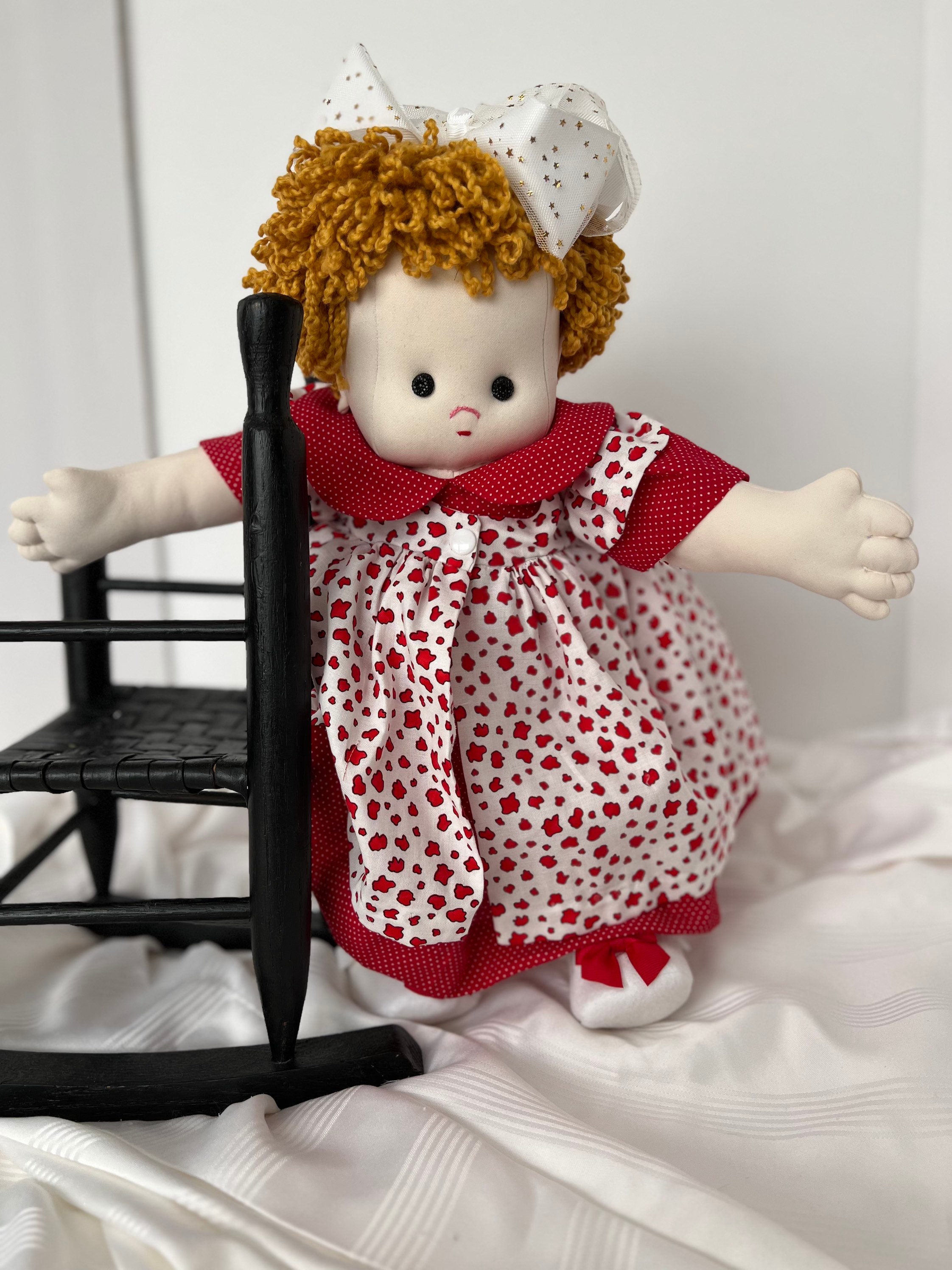 Ragdoll Doll Button Eyes