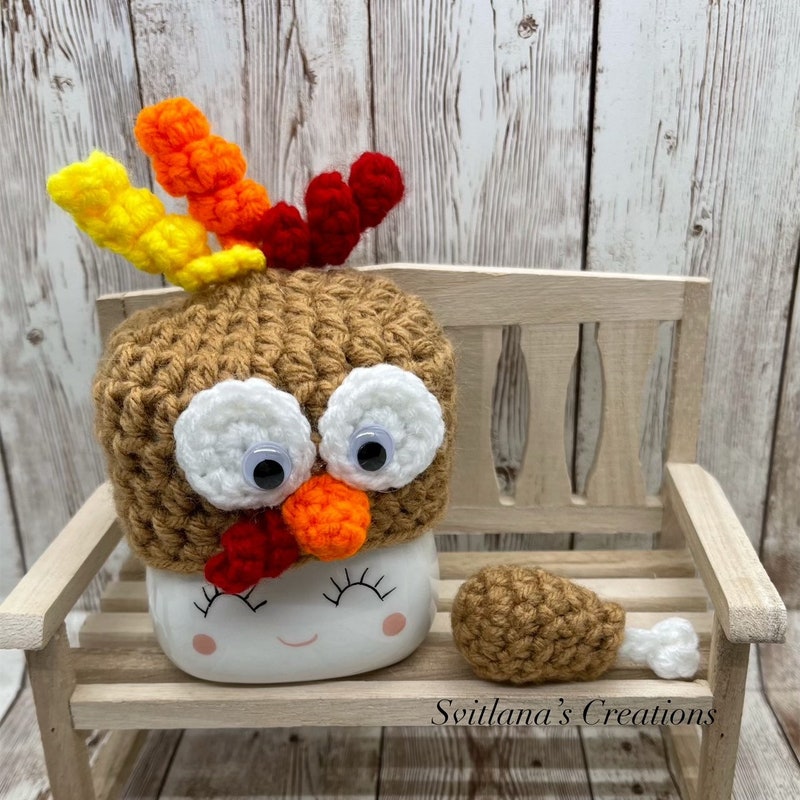 Marshmallow Mug Hats - Etsy